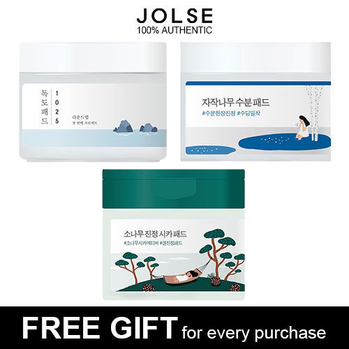 ROUND LAB Toner Pad 3 Types (1025 Dokdo 70ea / Birch Juice Moisturizing ...