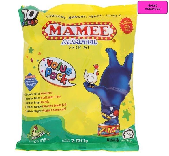 Mamee Monster Chicken Snek Mi 8 x 25g | Lazada