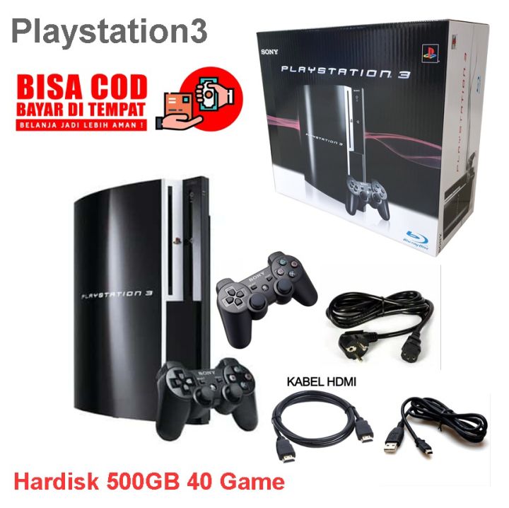 Bisa COD PS3 Hardisk Internal 500gb 40game Lengkap | Lazada Indonesia