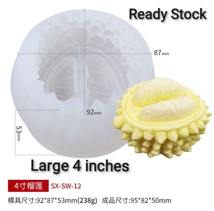 Durian Mold Silicone Durian shape Jelly for party Baking Tool or mold ...