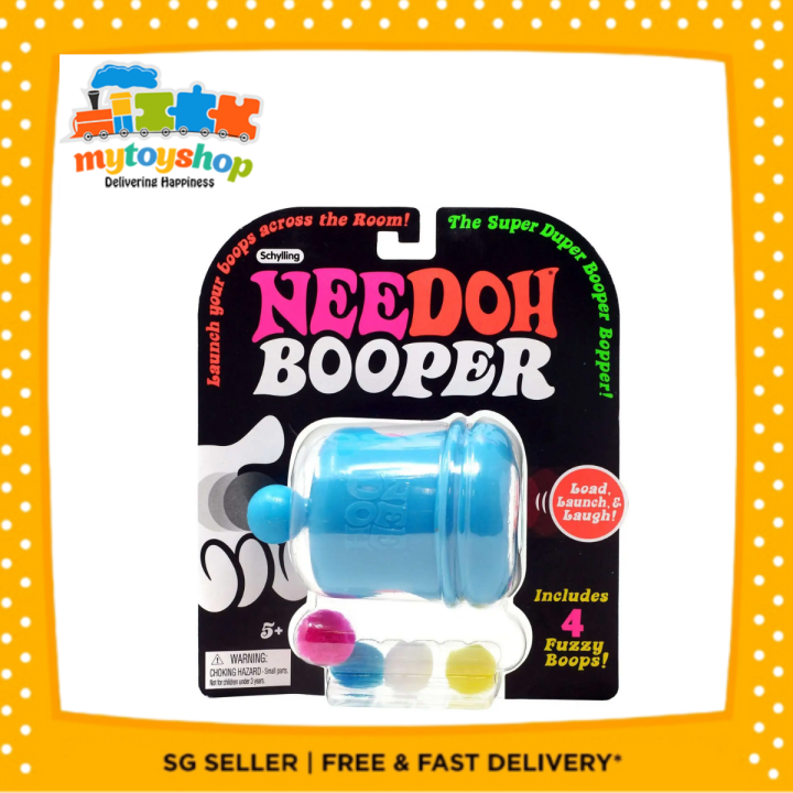 NeeDoh Booper Stress Launcher ( Asst Color ) | Lazada Singapore