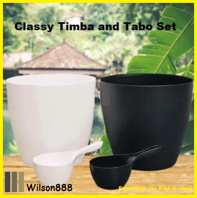 CLASSY UNBREAKABLE WATER STORAGE BUCKET TUB & DIPPER SET SUPER BIGGEST ...