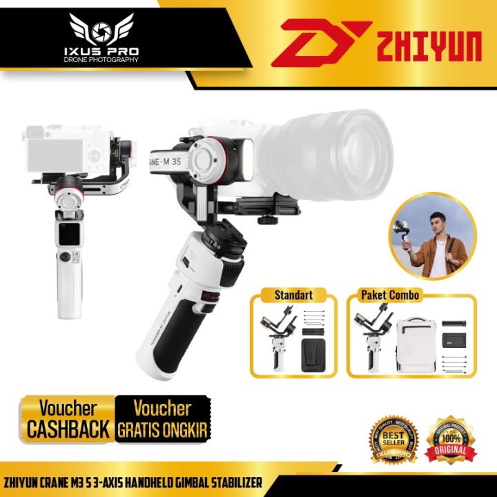 Zhiyun CRANE M3 S 3-Axis Handheld Gimbal Stabilizer Crane M3S | Lazada ...