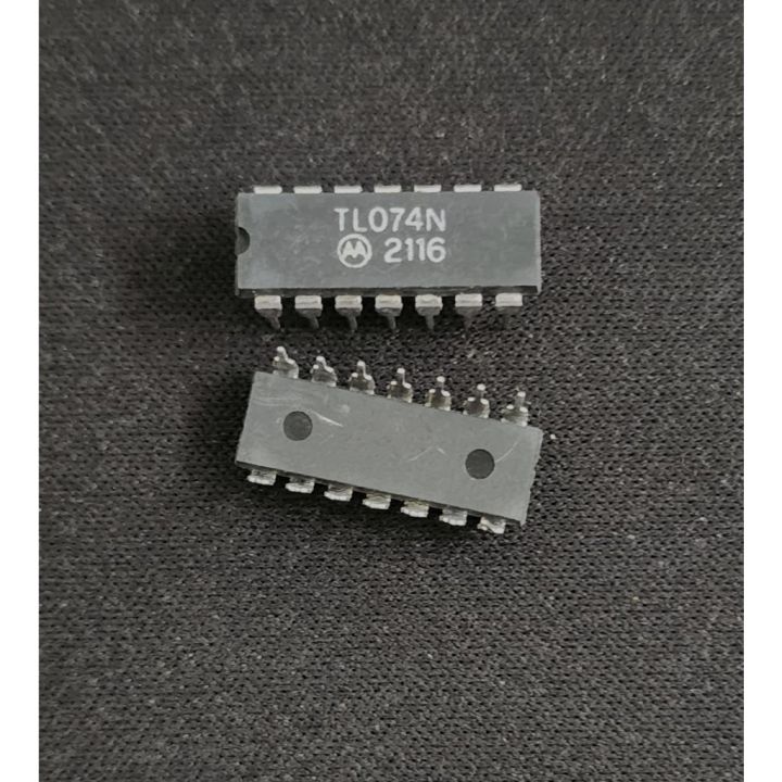 IC TL074N TL074 N Low-noise JFET Quad Operational Amplifier | Lazada ...
