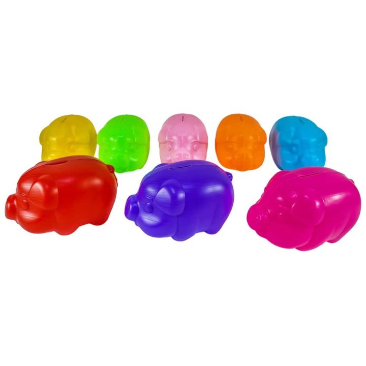 Plastic Piggy Bank / Coin Bank Alcancia | Alkansya Laruan gift | Lazada PH