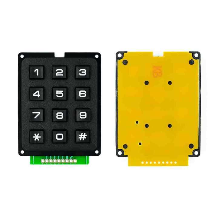 12 Key 43 Membrane Switch Keypad 4 X 3 Matrix Array Matrix Keyboard Membrane Switch Keypad For