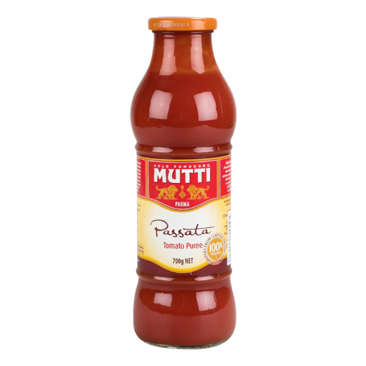 มัตติ ซอสมะเขือเทศบด 700 กรัม - Passata Tomato Puree 700g Mutti brand ...