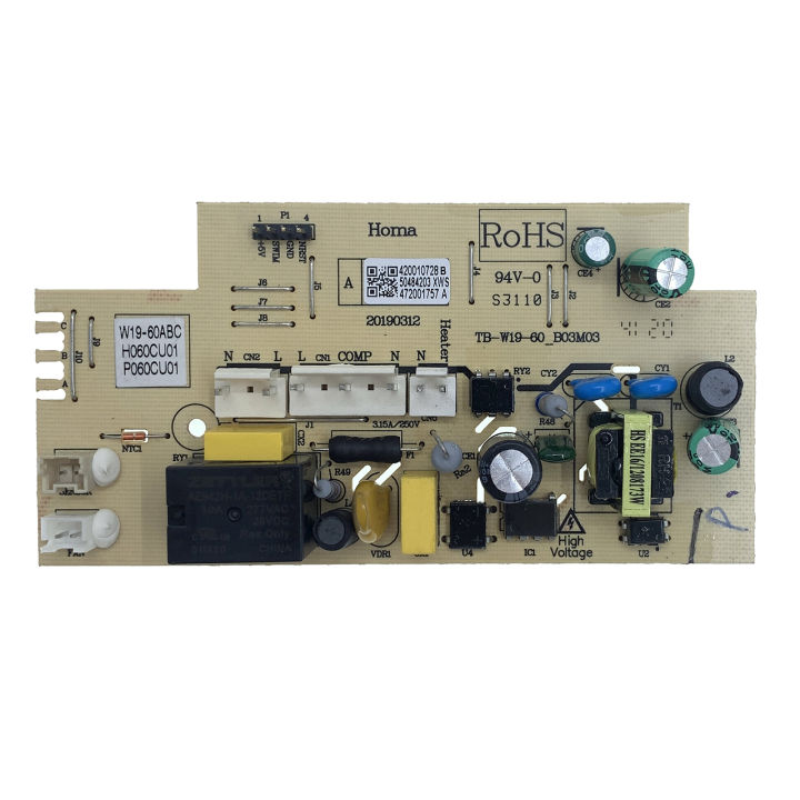W19-60ABC Electronic Control Chest Freezer Circuit Control Board for ...