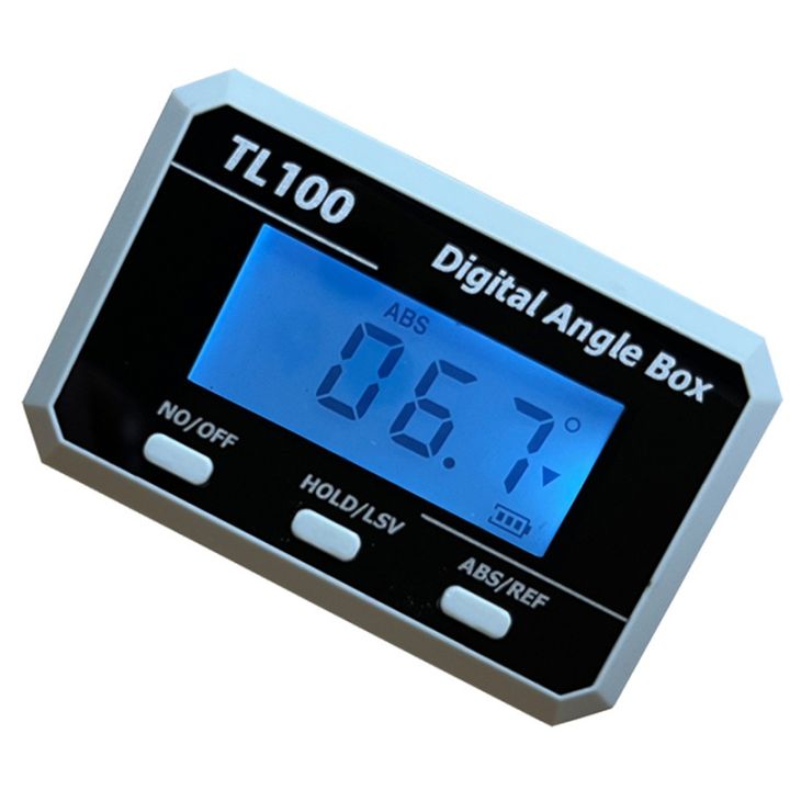 TL100 Horizontal Angle Meter Protractor Pitch Gauge Digital Angle Box ...