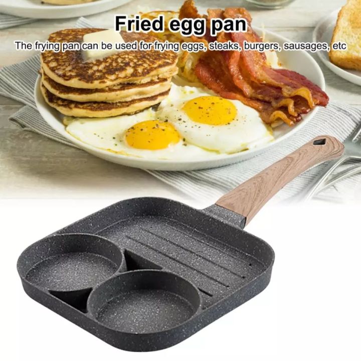 JL Multifunctional Omelet Burger Steak Frying Pan Breakfast Gas Stove ...