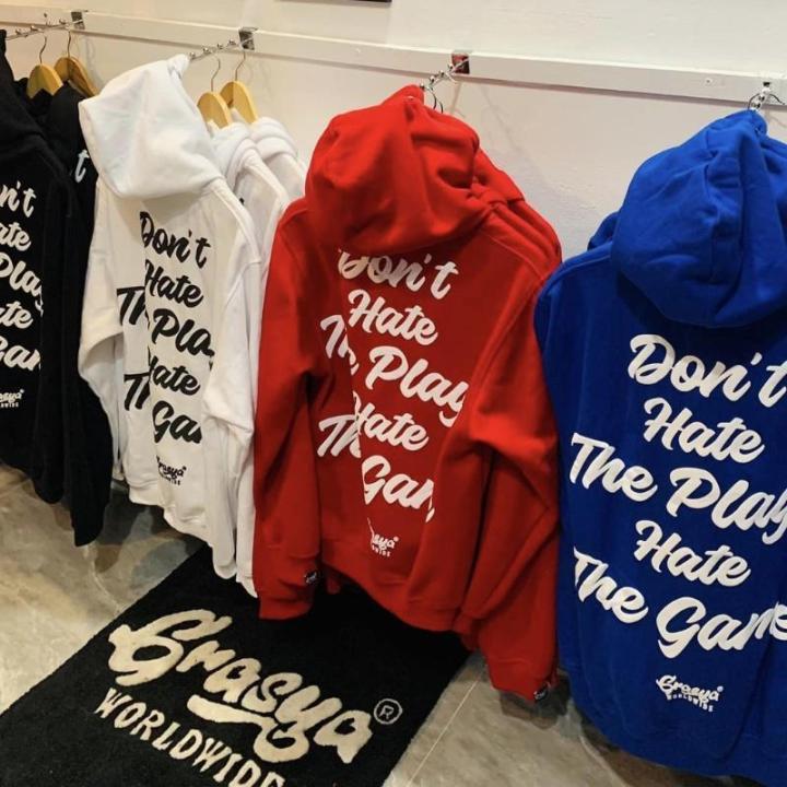 X#$ Grasya Worlwide Original | Don't Hate The Playa Hoodie | Lazada PH