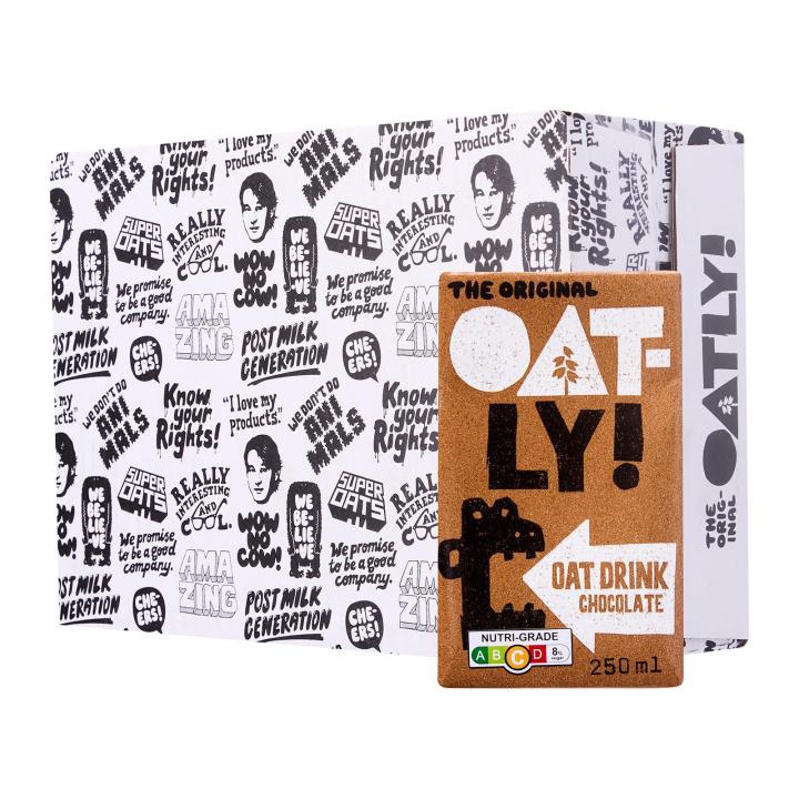 Oatly Dairy Free Chocolate Oat Milk Drink 250ML - Case | Lazada Singapore