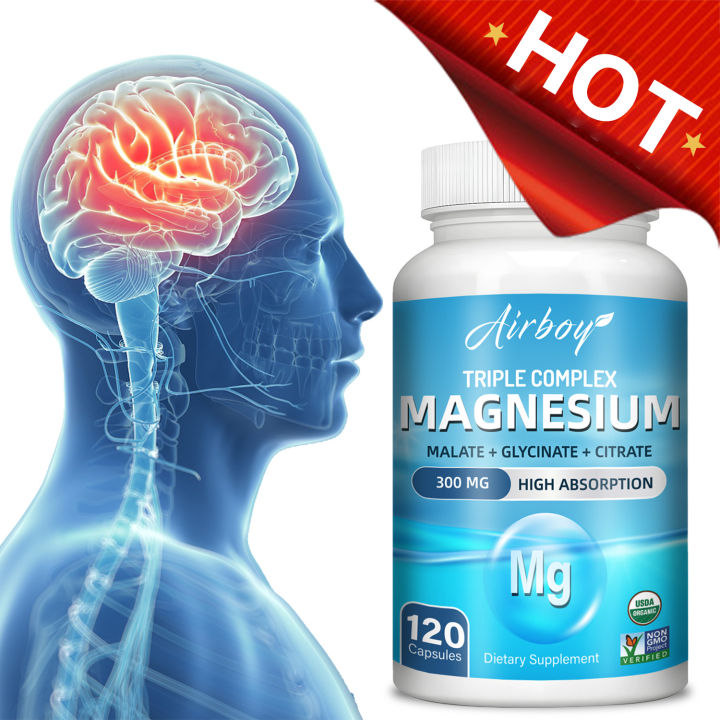 Ang Triple Magnesium Complex 300 mg ay naglalaman ng magnesium citrate ...