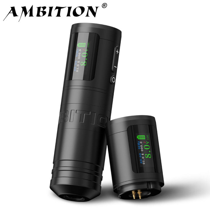 Ambition Ninja Ultra 2024 Wireless Tattoo Machine Pen Latest Straight ...