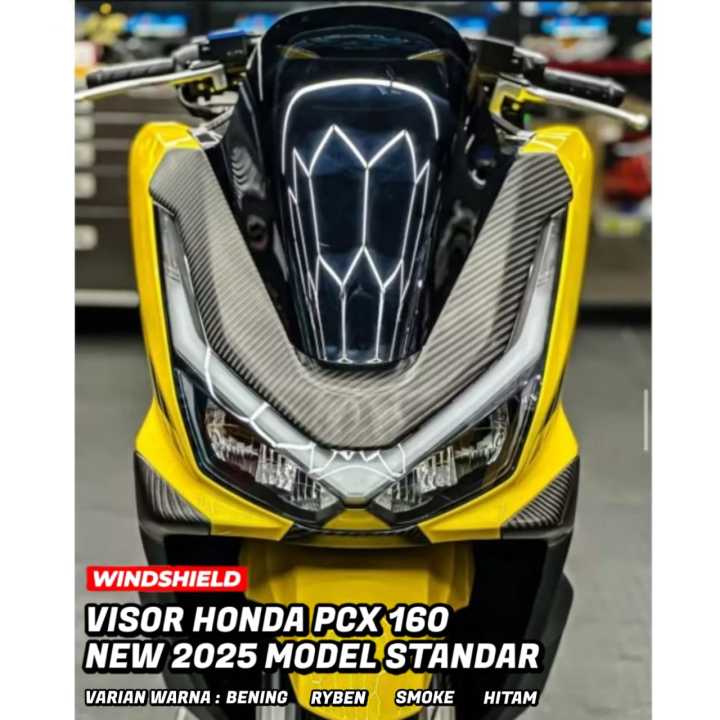 VISOR PCX 160 NEW 2025 WINDSHIELD HONDA PCX 160 VISOR PCX 160 VISOR PCX ...