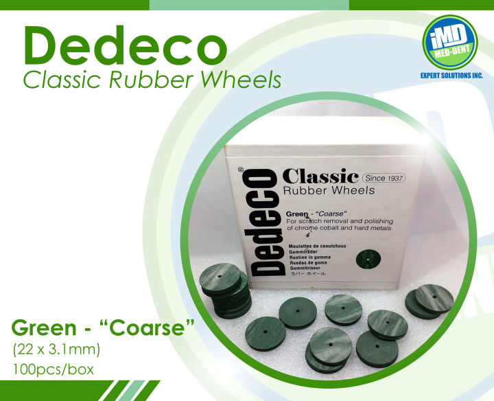 Dedeco Classic Rubber Wheels Green | Lazada PH
