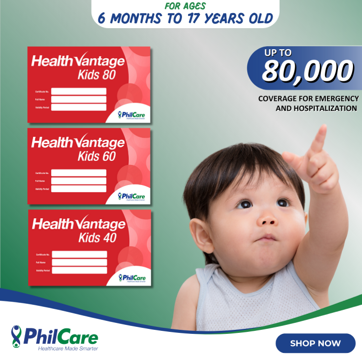 PhilCare - Health Vantage for Kids (Prepaid health card / Health card ...
