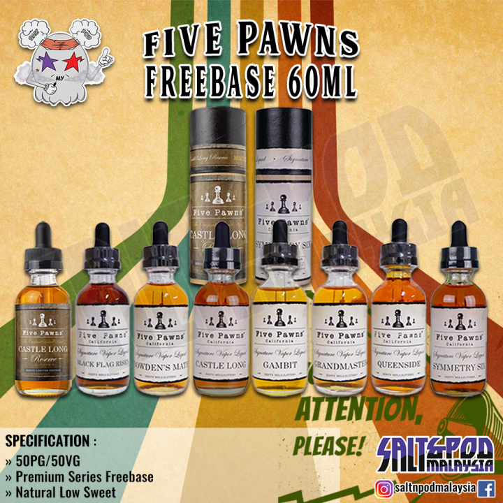 SaltNPod Original Five Pawns Gambit Grandmaster New Batch Series | Lazada