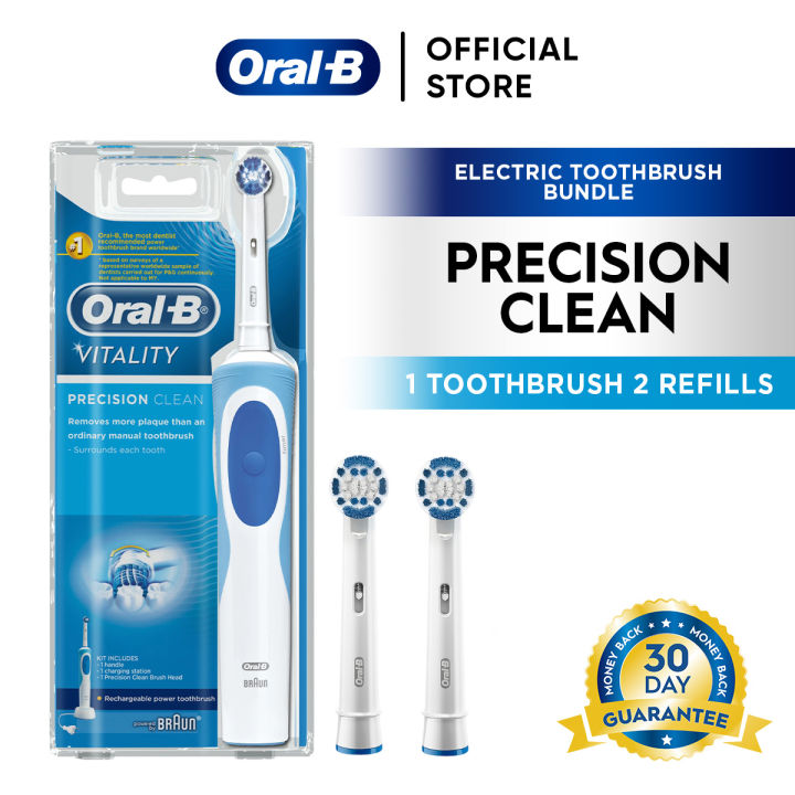 [100% Authentic] Oral-B Precision Clean Vitality Electric Toothbrush ...