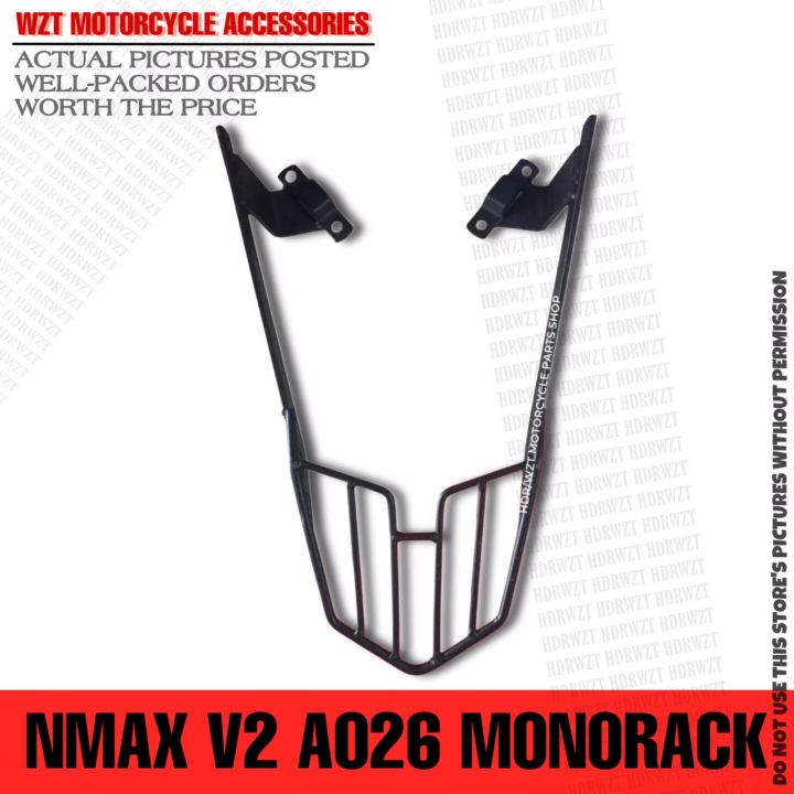 YAMAHA NMAX V2 MONORACK BRACKET FOR TOPBOX BRACKET MULTIPLE MODELS ...