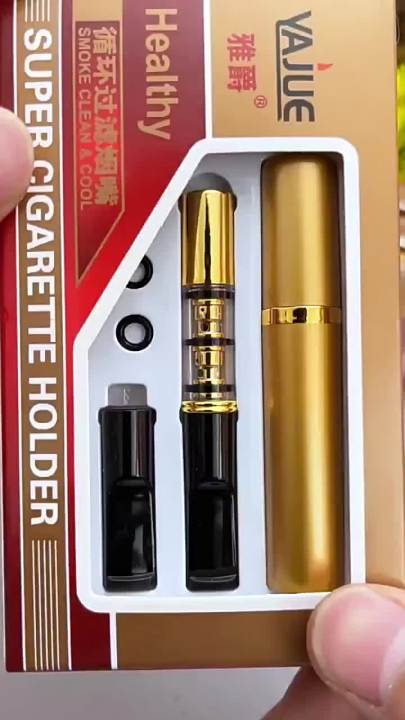 Penapis Pemegang Rokok Jenis Edaran Boleh Dicuci Penapis Tiga a Tebal ...