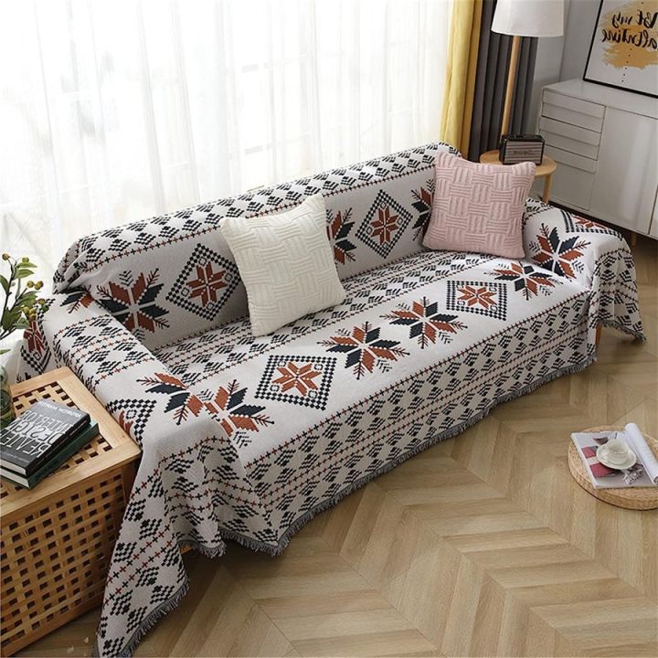 Bohemian Cover Sofa Sarung Sofa Selimut Vintage Nordic | Lazada Indonesia