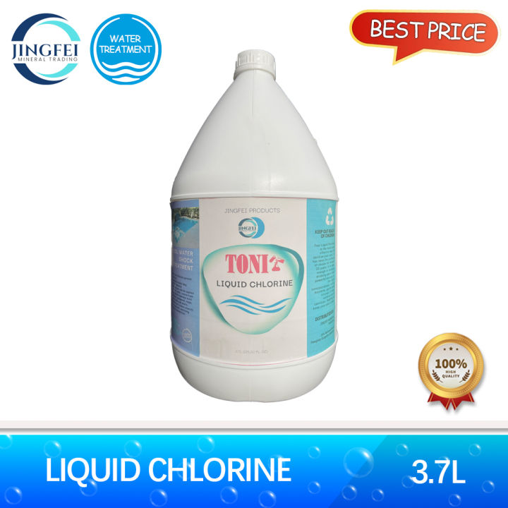 TONI Liquid Chlorine Sanitizer Disinfectant Solution Sodium ...