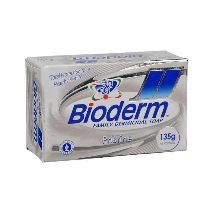 BIODERM Family Germicidal BAR Soap White Pristine 135g | Lazada PH