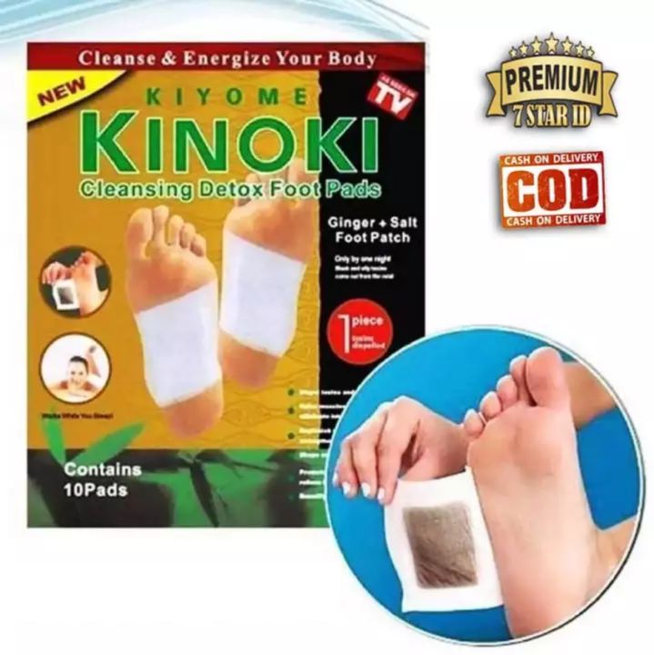 PROMO 1-10 BOX !! Kinoki White Detox Kaki Gratis Ongkir / Kinoki Foot ...