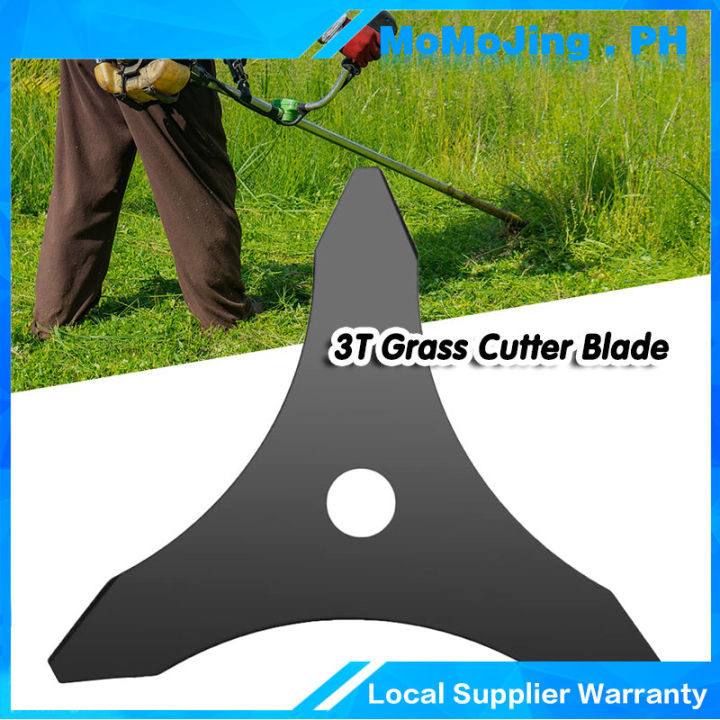3 Teeth [3T] Grass Cutter / Brush Cutter Steel Blade Fit 2-Stroke 4 ...
