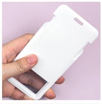 1pc Multi-purpose Slide ABS meteril ID Card case school student ID Card ...