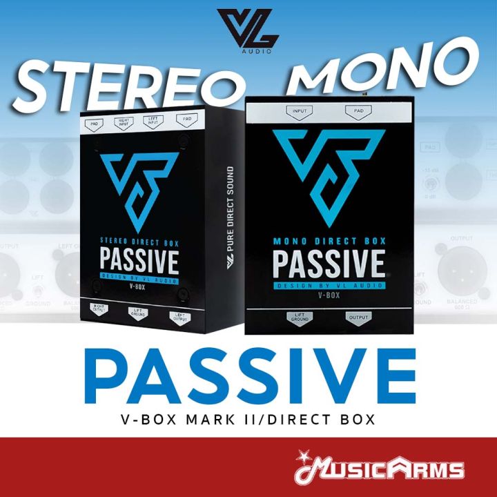 VL Audio Vbox รุ่น VL Audio Vbox Stereo PASSIVE ดีไอ บ๊อกซ์ VL Audio ...