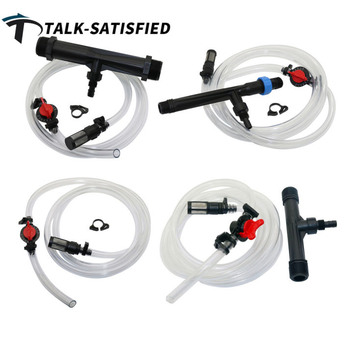 1 set 1",Hose kit,1.5",3/4" to 1"Irrigation Venturi Fertilizer Mixer ...