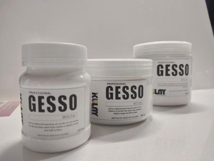 KULAY Pro Acrylic Gesso Primer WHITE (125ml - 1gallon) | Lazada PH