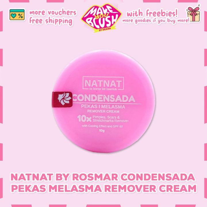 Natnat by Rosmar Condensada Pekas | Melasma Cream 10g | Lazada PH