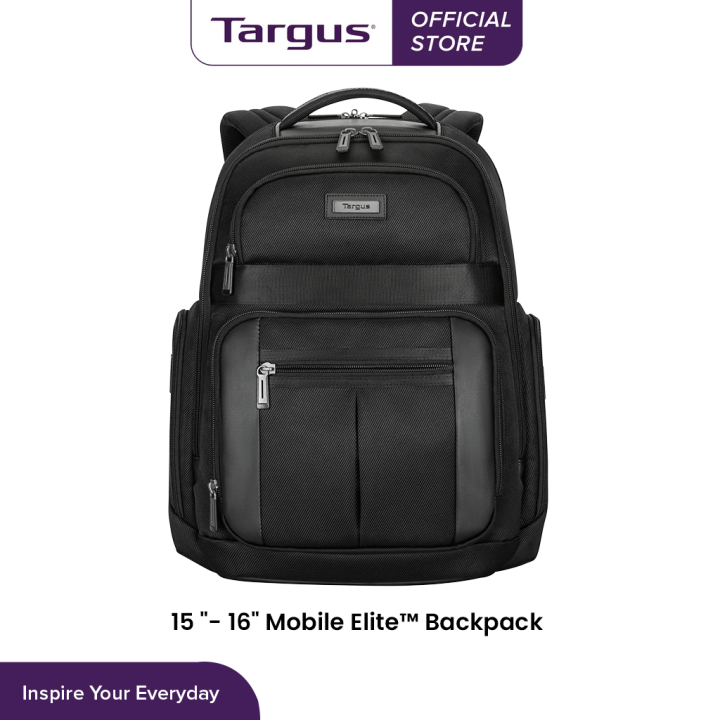 [NEW!] Targus 15-16" Mobile Elite Backpack - Black | Lazada Singapore