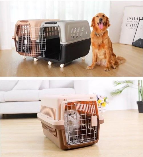 Pet Travel Cage Pet Carrier Dog Cat Crates Airline Approved | Lazada PH