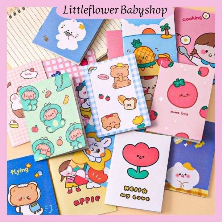Cute Cartoon Note Book Memo Book Door Gift Mini Diary Book doorgift ...