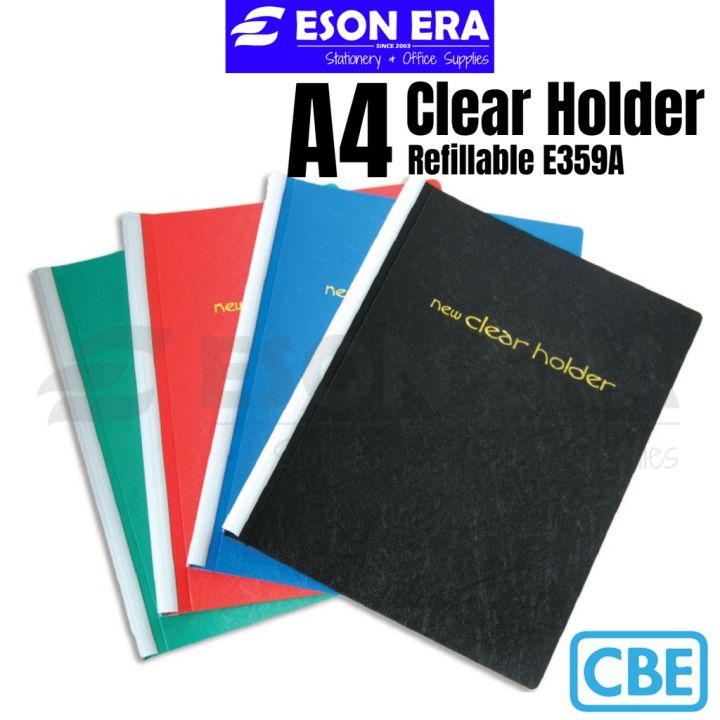CBE Clear Holder File Refillable A4 359A 20Pocket | Lazada