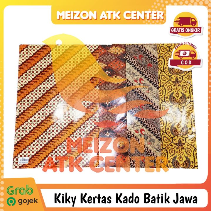 Kertas Kado BATIK BATIK JAWA Edition KIKY [1 SET] | Lazada Indonesia