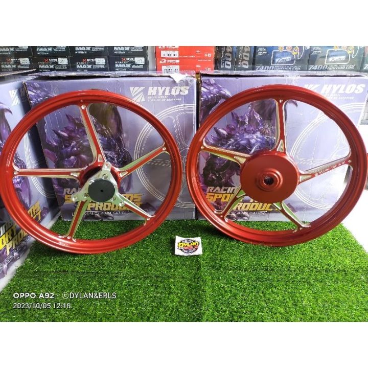 HYLOS MAGS 511 CNC 1.6/1.85-17 FOR AEROX 155 V1 V2 | Lazada PH