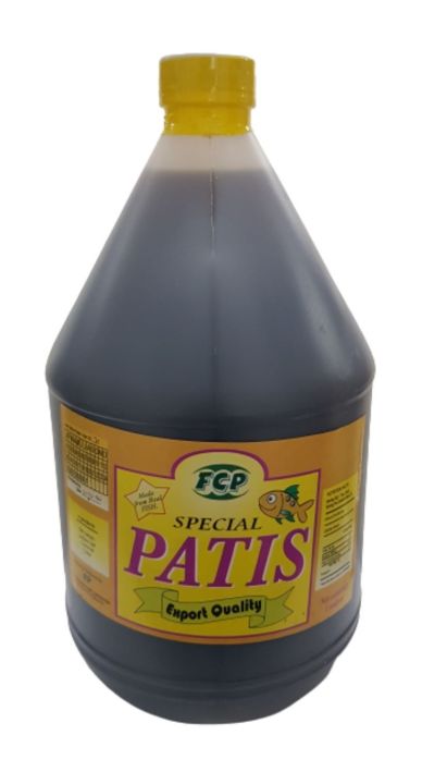 Patis / Fish Sauce ( 1 gal ) | Lazada PH