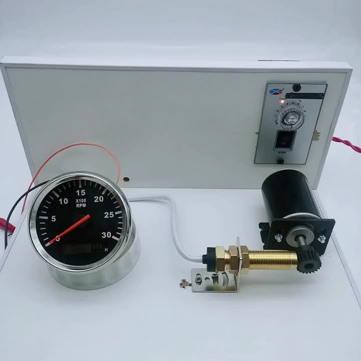 3000RPM Meter Tachometer 85MM Gasoline Diesel Engine Tacho Gauge With ...