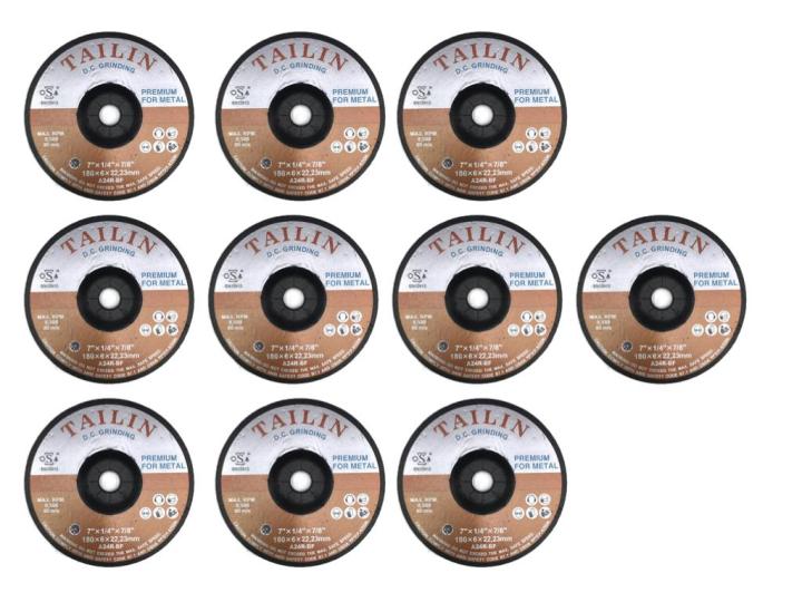 10 pcs. Tailin Grinding Disc 7 Premium for Metal | Lazada PH