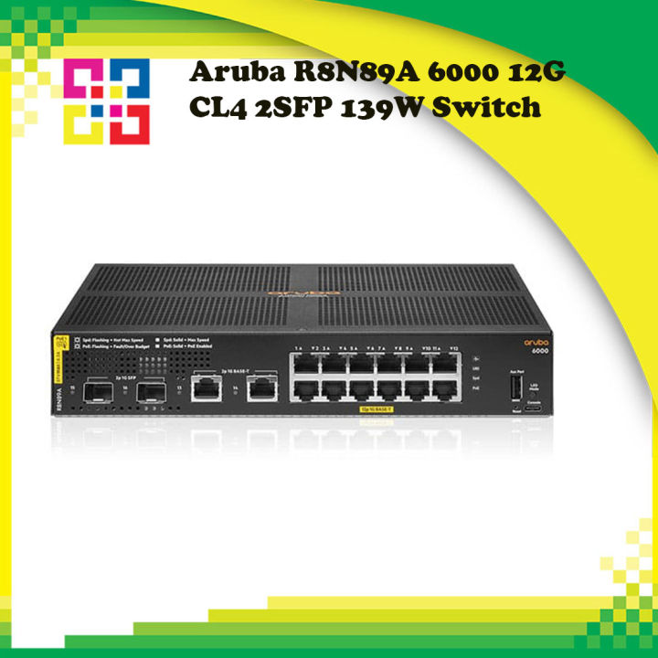 Aruba R8N89A 6000 12G CL4 2SFP 139W Switch | Lazada.co.th