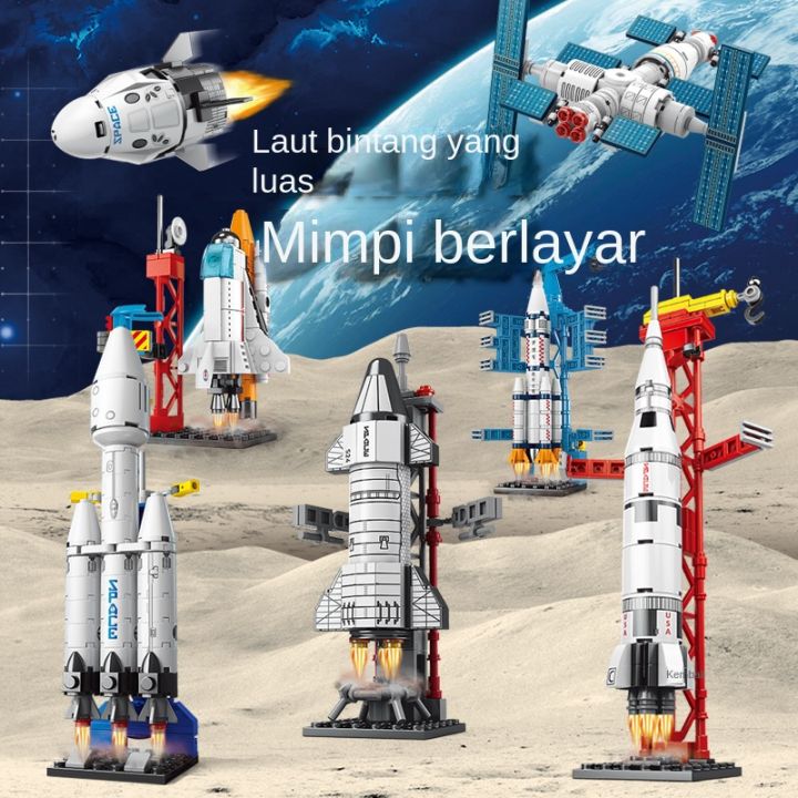 Nano Block Bricks Space Shuttle Building Block Rocket Gift Smart ...
