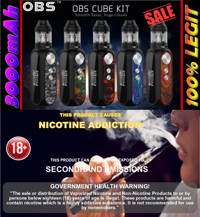 OBS Cube VW MOD Kit 3000mAh | Lazada PH