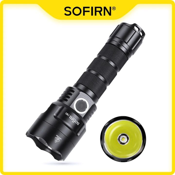 Sofirn C8G Powerful 21700 LED Tactical Flashlight SST40 2000Lm 18650 ...