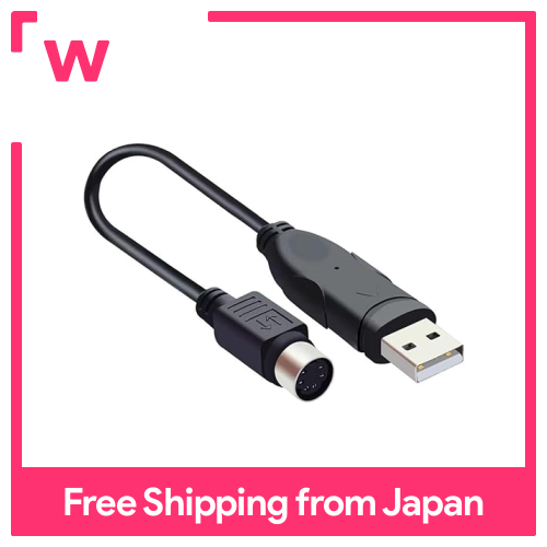 USB-PS/2 Converter USB A Connector (male) - Mini DIN 6pin (female ...