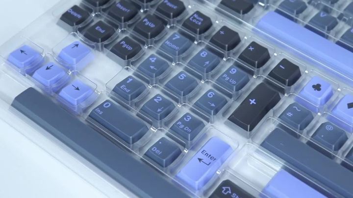 Gmk nightshade 173คีย์ cheery profile ABS Double shot keycap สำหรับ ...